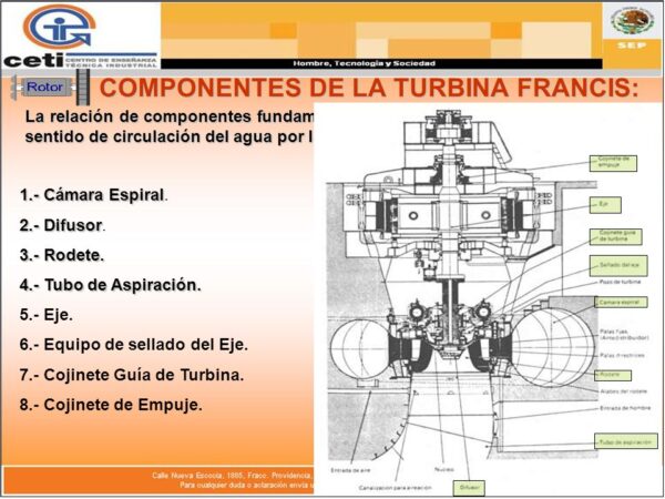 La turbina Francis: componentes, funcionamiento y aplicaciones ...